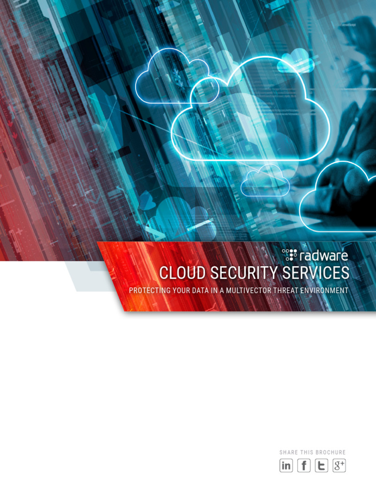 Rad1452 Radware Cloud Security Services Brochure v2 | PDF | Malware ...