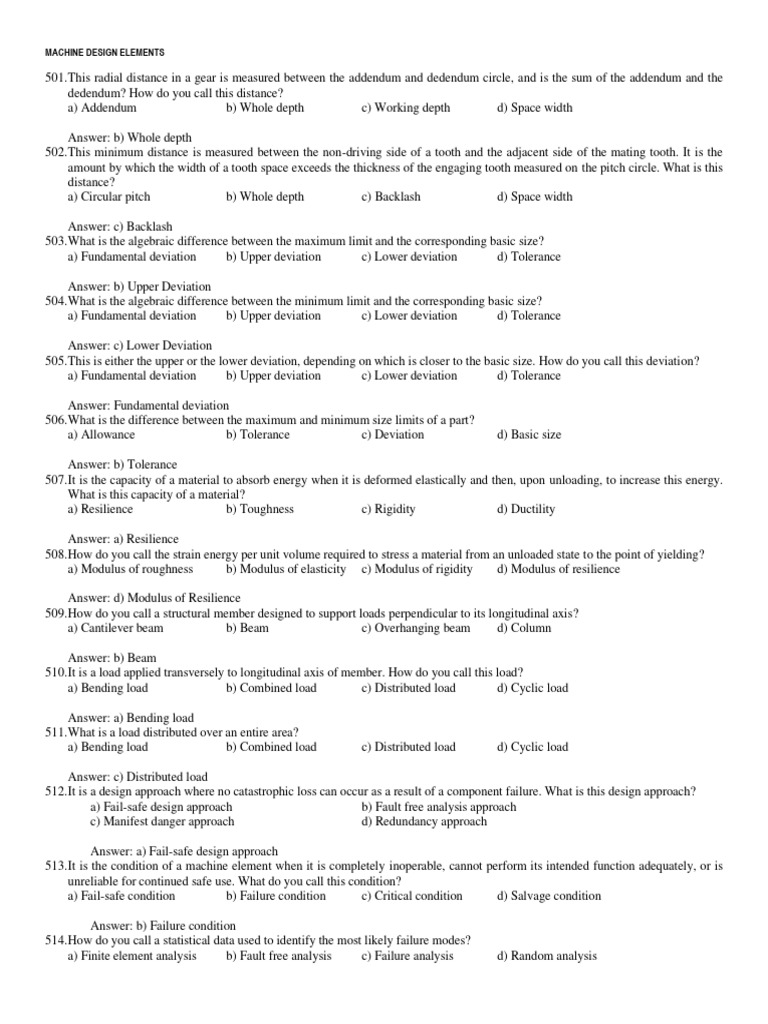 Machine Design Elements 6 | PDF | Steel | Heat Treating