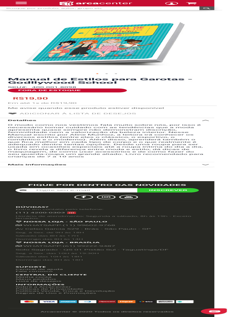 Manual de Estilos para Garotas - Godllywood School | PDF