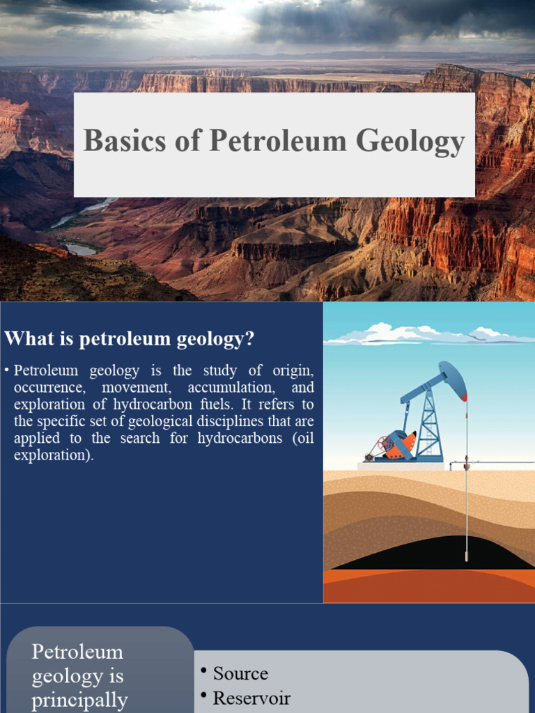 Basics of Petroleum Geology | PDF