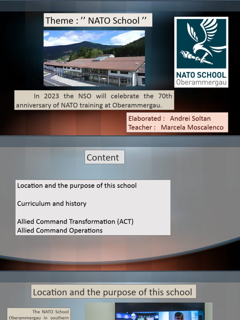 Prezentare NATO | PDF