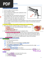 Obstetrics & Gynecology Instruments Guide | PDF | Vagina | Uterus