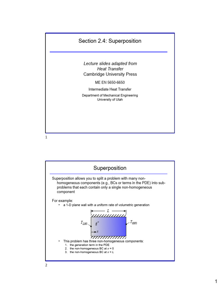 Section 2.4-Superposition | PDF | Partial Differential Equation ...