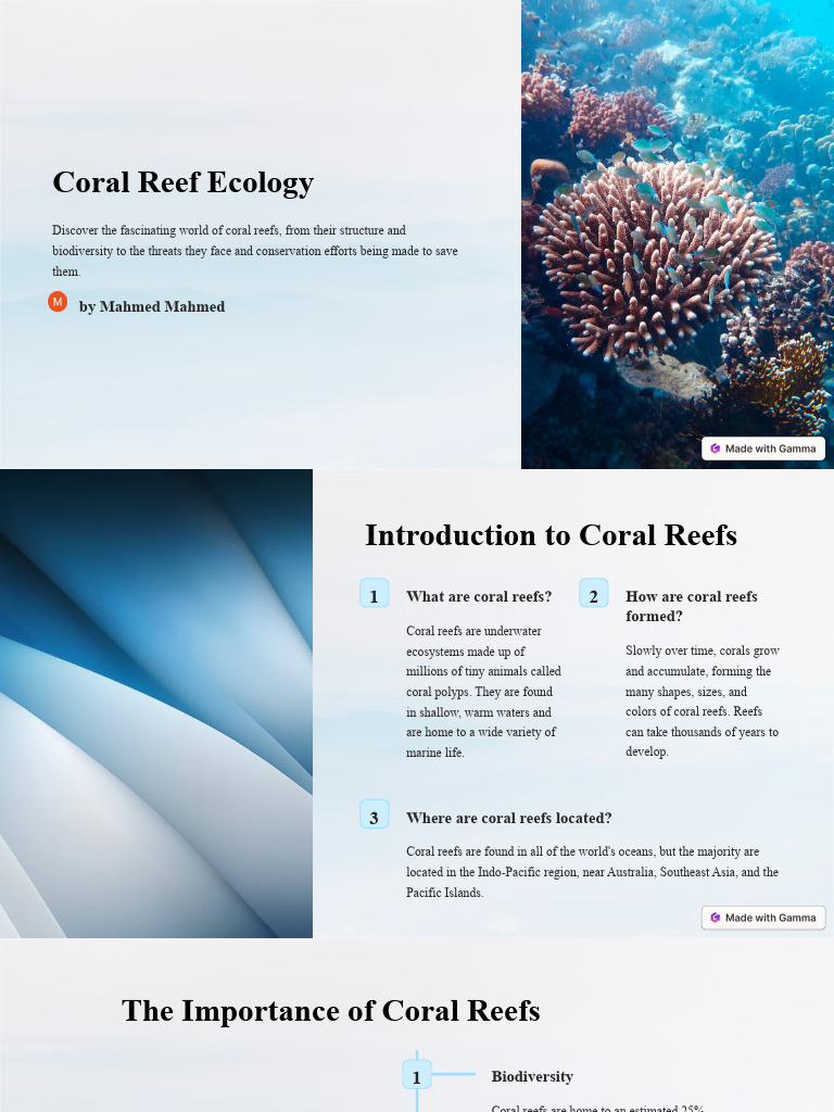 Coral Reef Ecology | PDF | Coral Reef | Marine Biology
