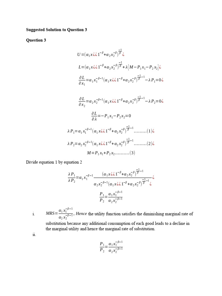 Suggested Solution To Question 3 | PDF Suggested Solution To Question 3 | PDF