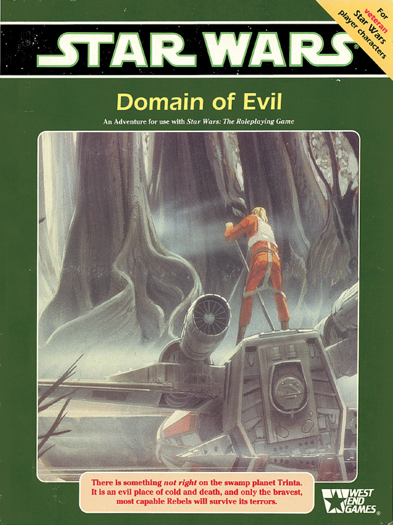Star Wars WEG RPG (D6) - Adventure - Domain of Evil (40034) | PDF