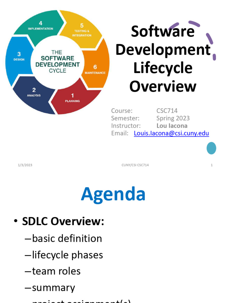 04 SDLC Intro | PDF