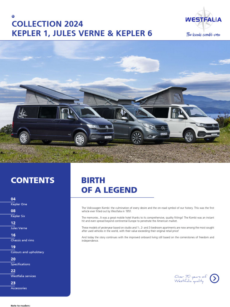 Westfalia Katalog 2024 Bestellen
