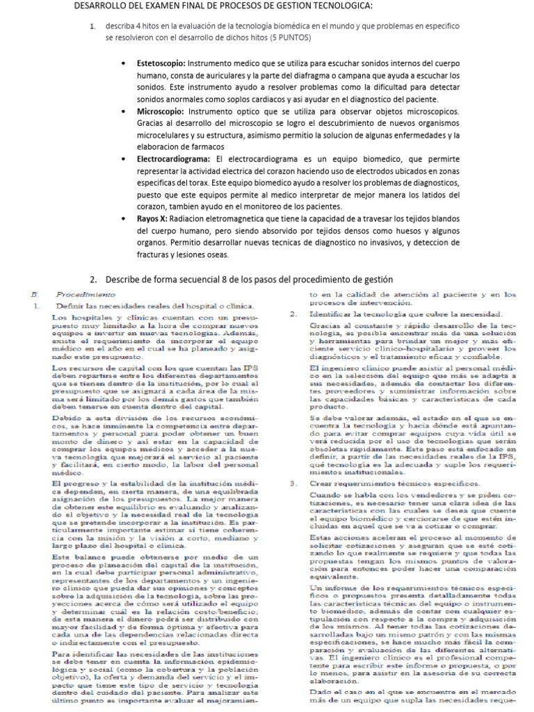 Resumen Procesos | PDF