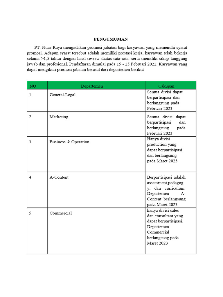 Tpm 3 Membuat Teks Pengumuman Dengan Microsoft Word Cecep Toyo Pdf