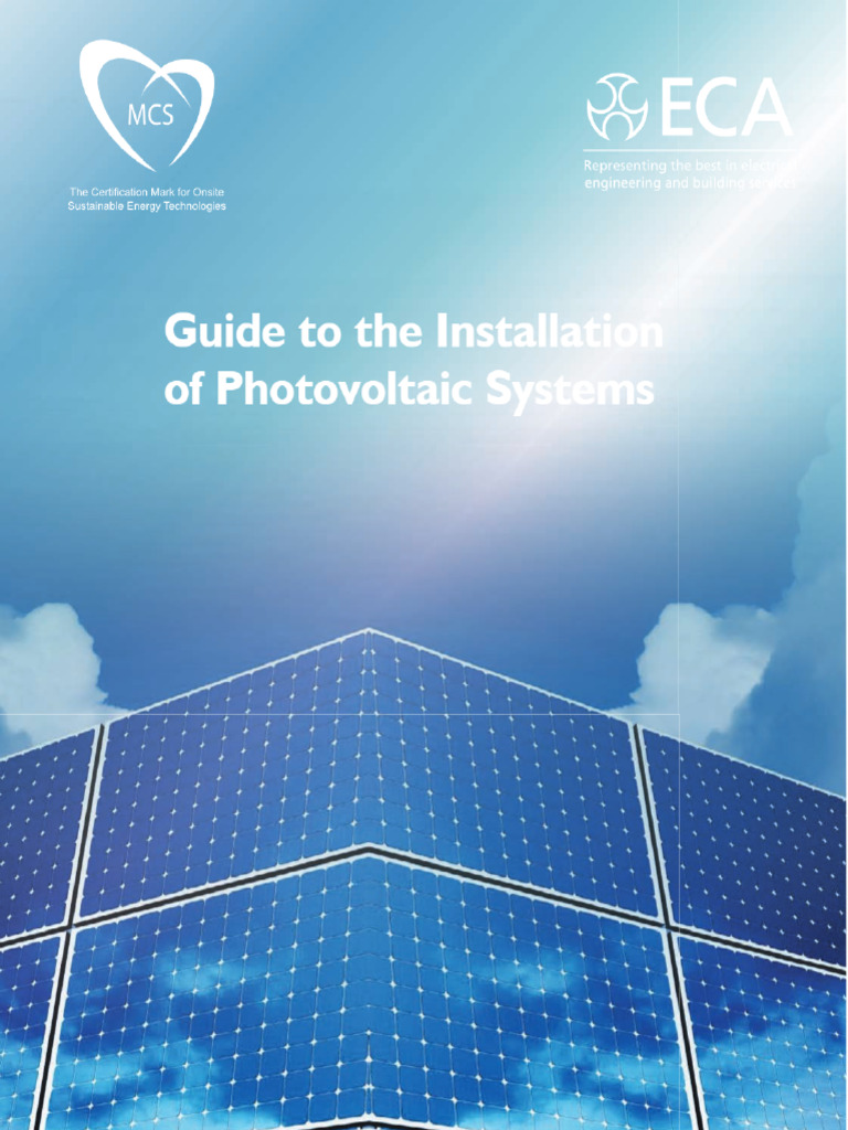 Guide To The Installation of Photovoltaic Systems - DocsLib | PDF