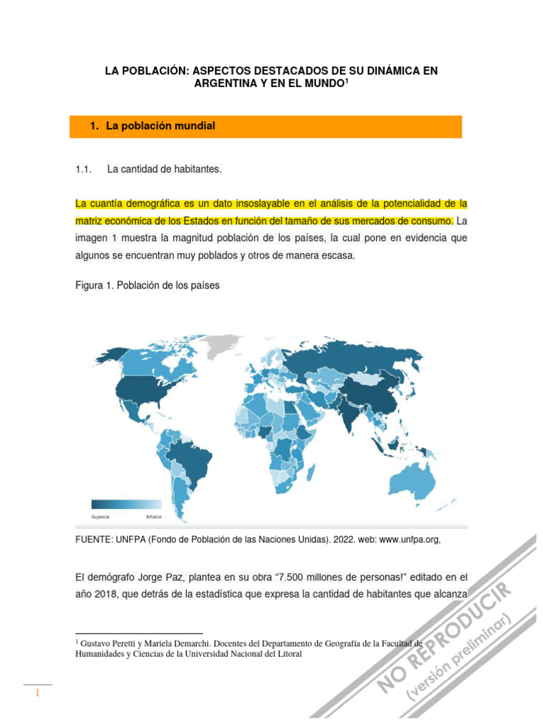 Capítulo Población | PDF
