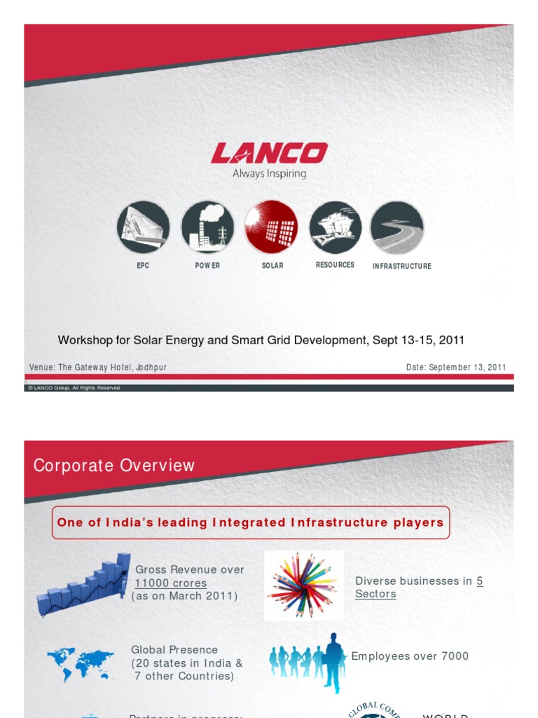 S4 Satyendra Kumar (Lanco Solar) | PDF | Solar Energy | Solar Power