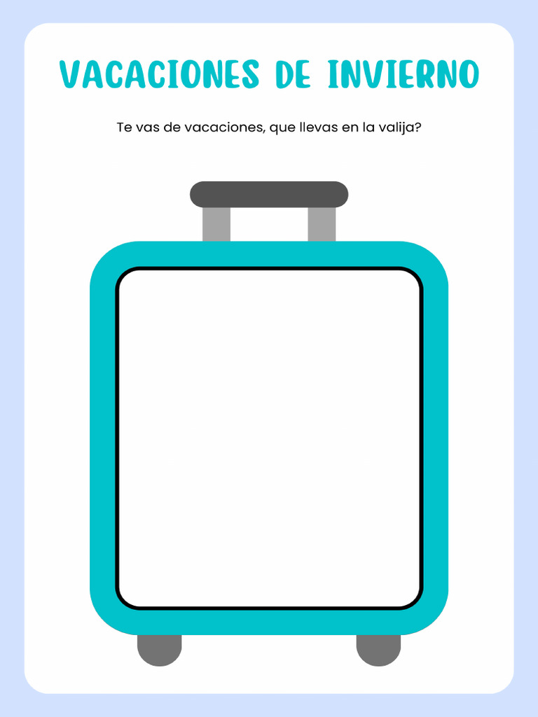 Actividades Bienvenido Invierno! | PDF