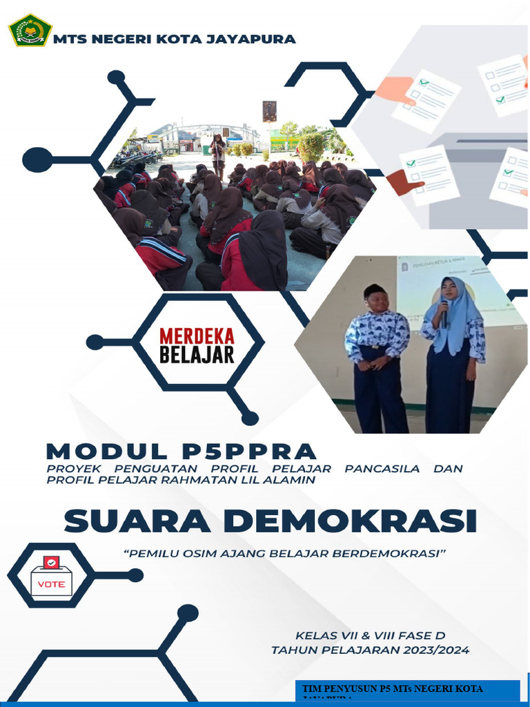 Modul p5 Suara Demokrasi | PDF | Karier & Perkembangan | Kesehatan Holistik