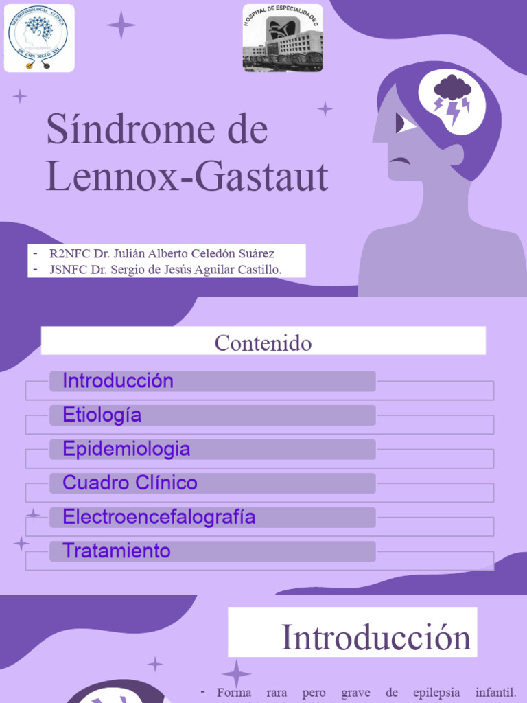 Síndrome de Lennox-Gastaut: Guía Completa | PDF