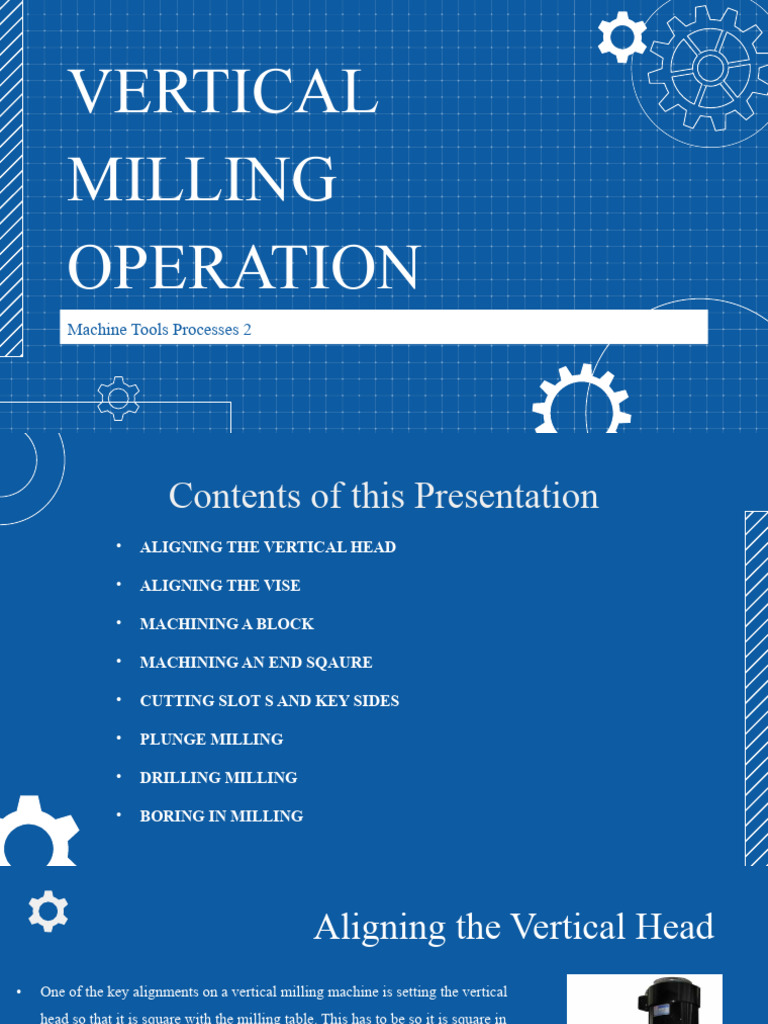 Vertical Milling Machine | PDF