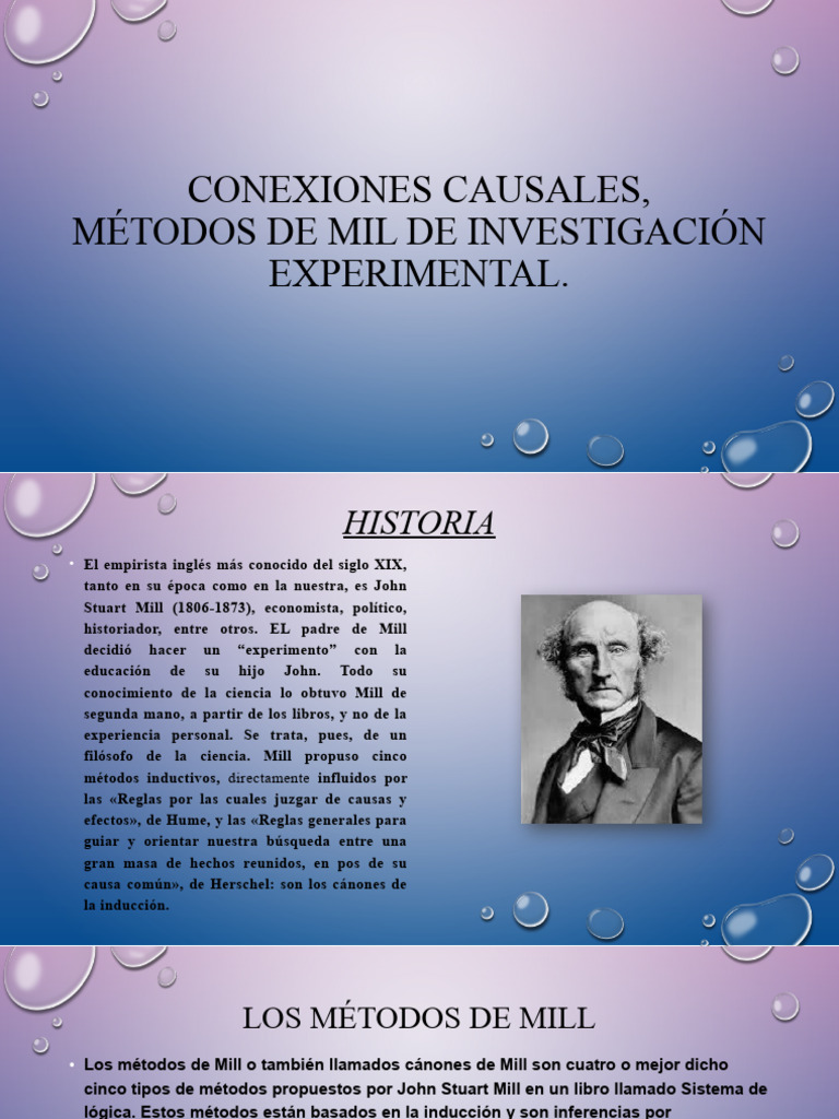 Los Métodos de Mill | PDF