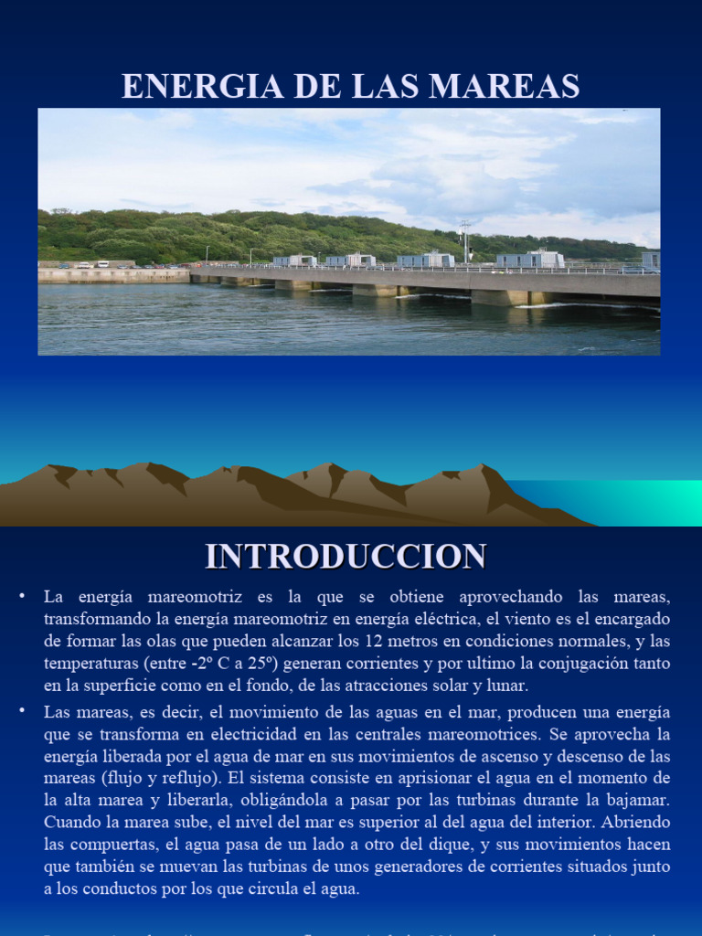 Energia de Las Mareas | PDF