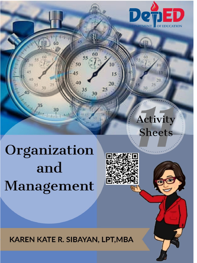 Organization and Management Activity Sheets | PDF | Swot Analysis ...