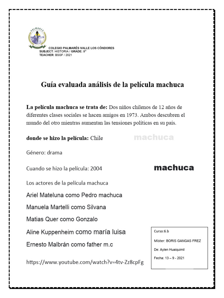 Machuca Lol | PDF