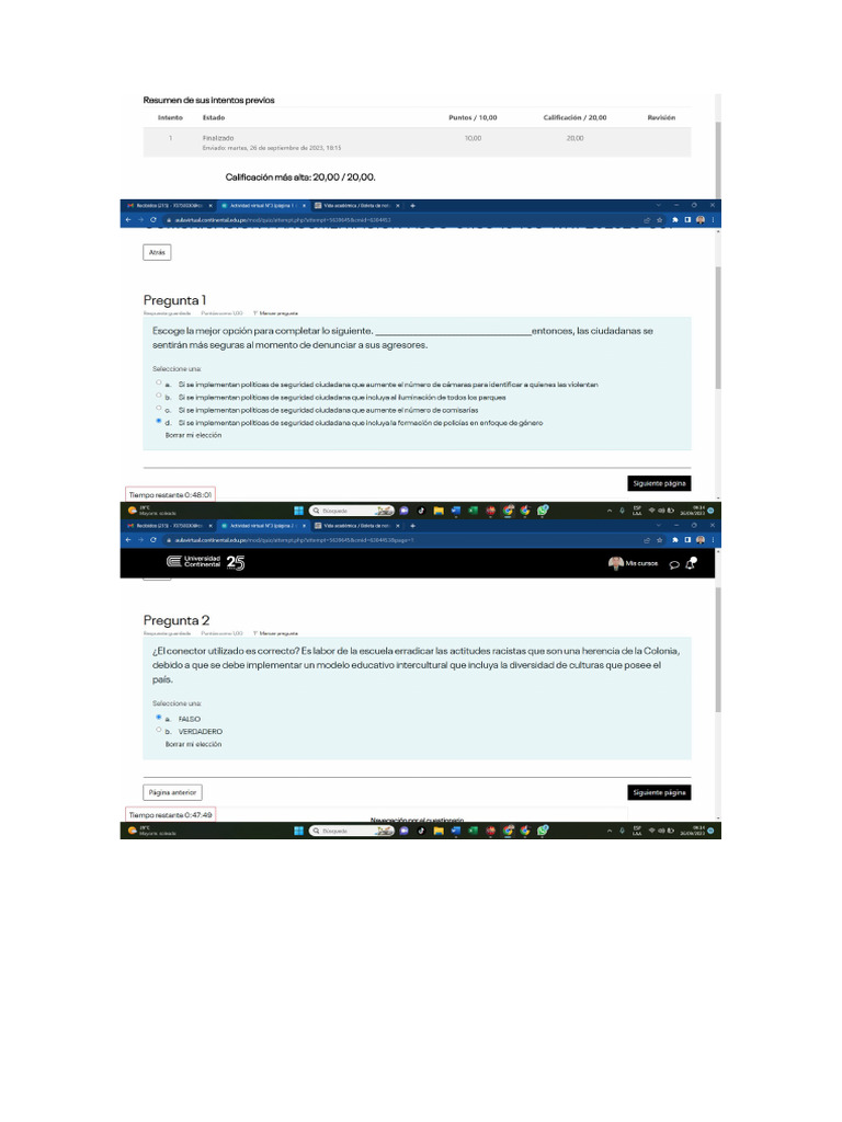 ACTIVIDAD VIRTUAL N° 03 comunicación y argumentación | PDF