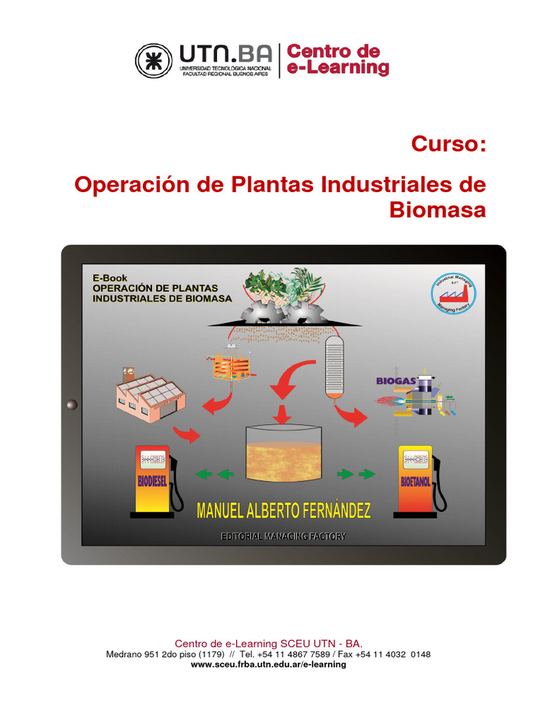 Operación Plantas Industriales de Biomasa | PDF