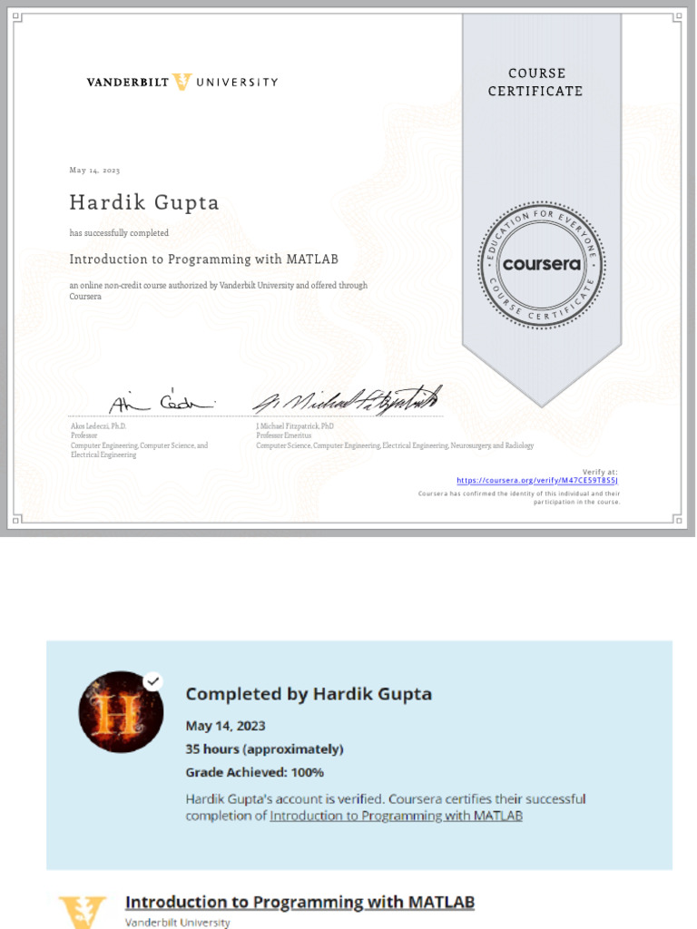 Coursera Matlab | PDF