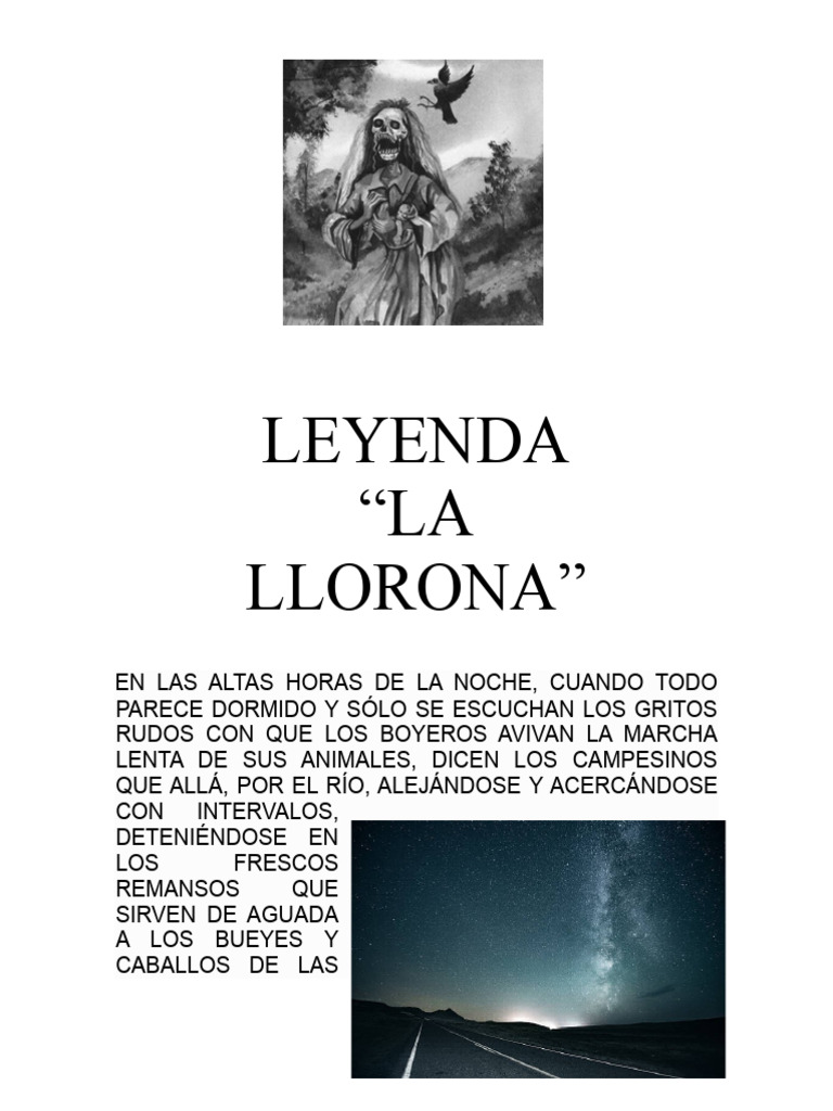 La Llorona: Leyenda y Tragedia | PDF