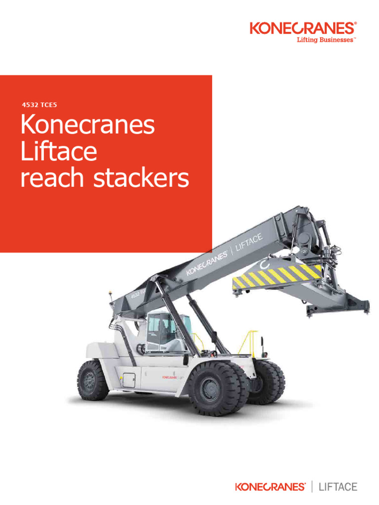 Konecranes-Liftace 4532-TCE5 Brochure 2020 en 55427137 Web | PDF | Truck | Elevator