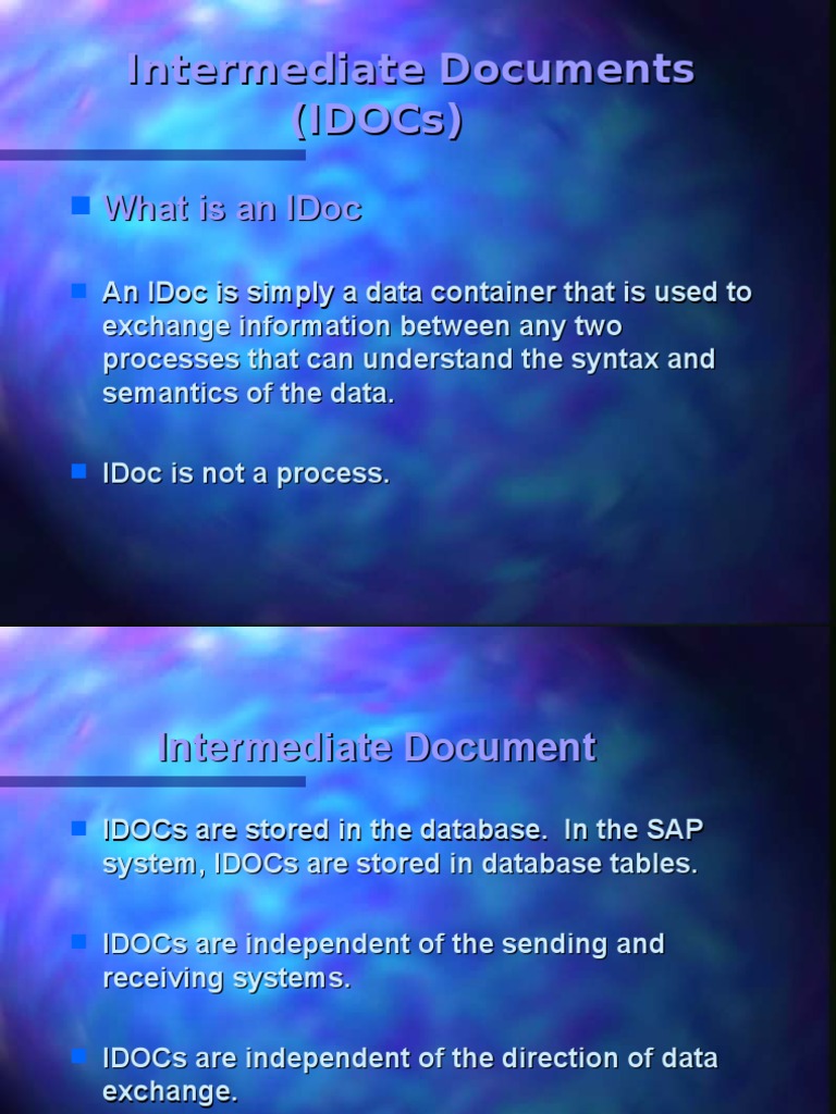 Understanding IDocs: SAP Data Exchange | PDF