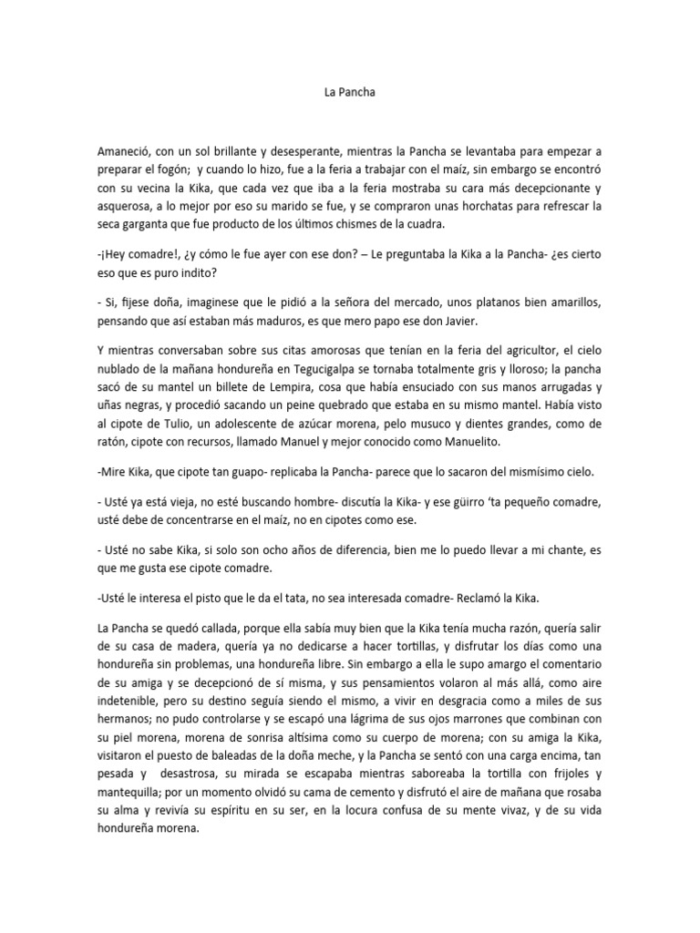 La Pancha | PDF