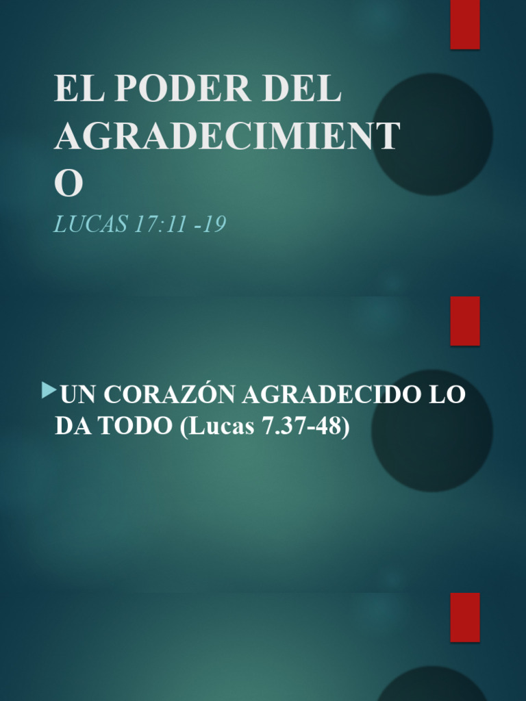 El Poder Del Agradecimiento | PDF