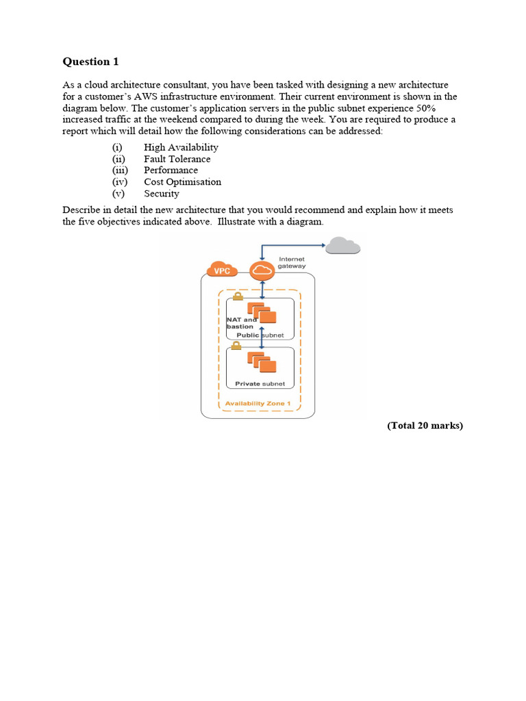 Cloud Architecture Viva | PDF