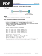 4.1.1.2 Packet Tracer - Alonso Arrieta PDF | PDF | Servidor web | Internet y web