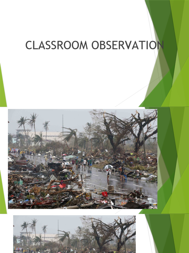 Classroom Observation | PDF