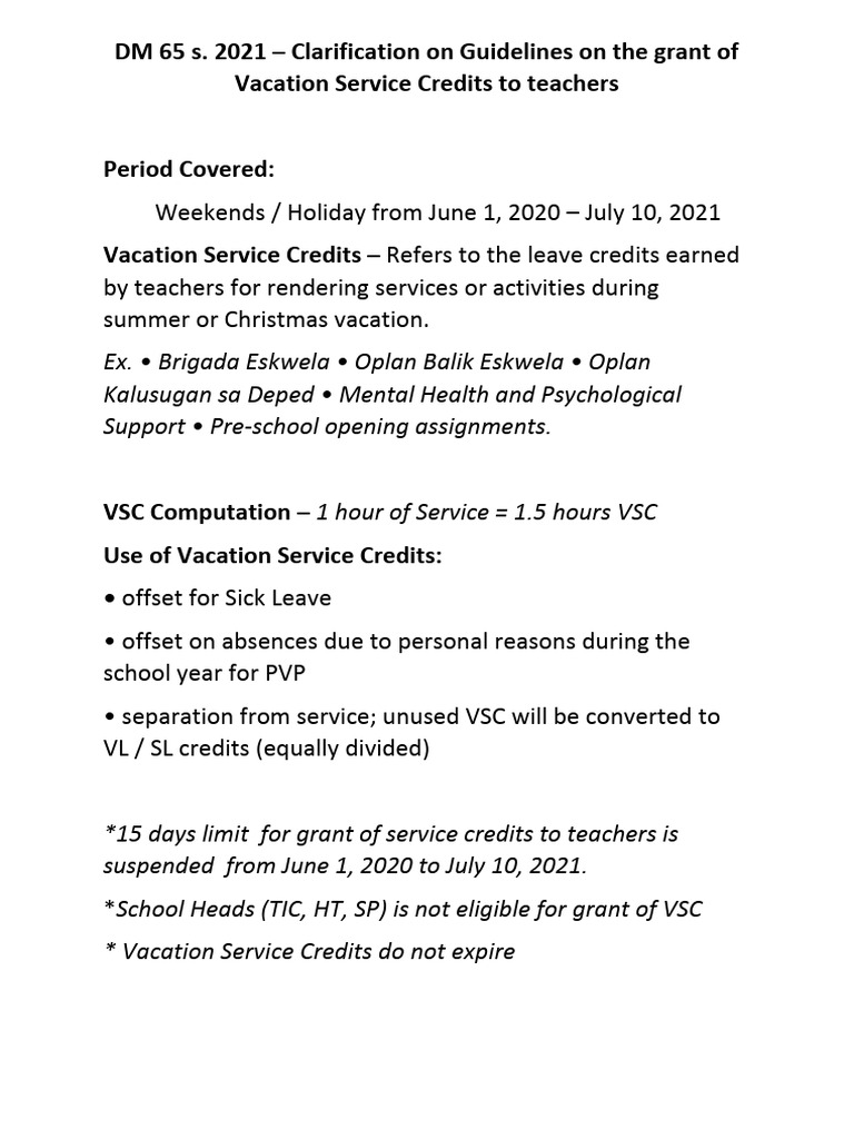 VSC Orientation | PDF