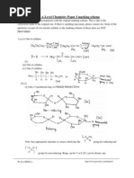 2001 AL Chemistry Paper II Marking Scheme