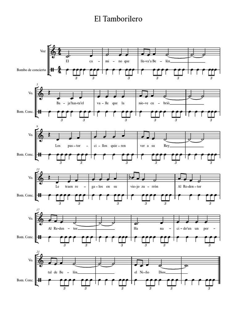 El Tamborilero | PDF