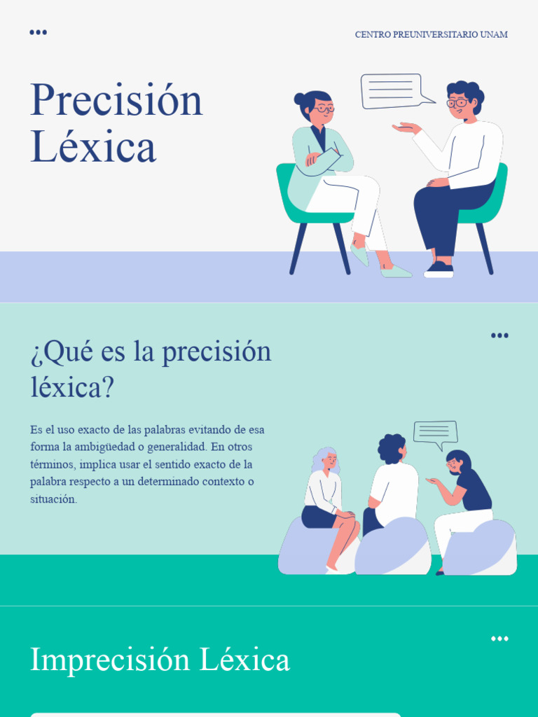 PRECISION LEXICA Tema 1 - Teoria y Practica... | PDF