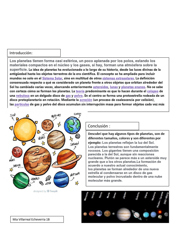 Español Universo Planetas | PDF