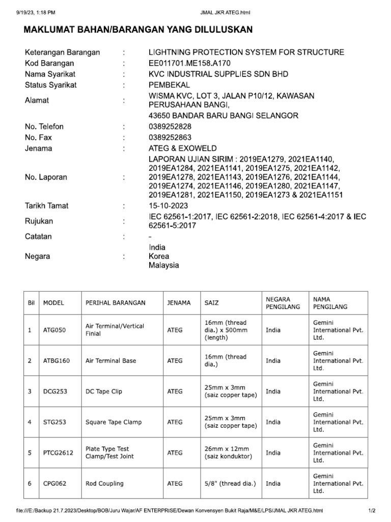 Jmal JKR Ateg | PDF