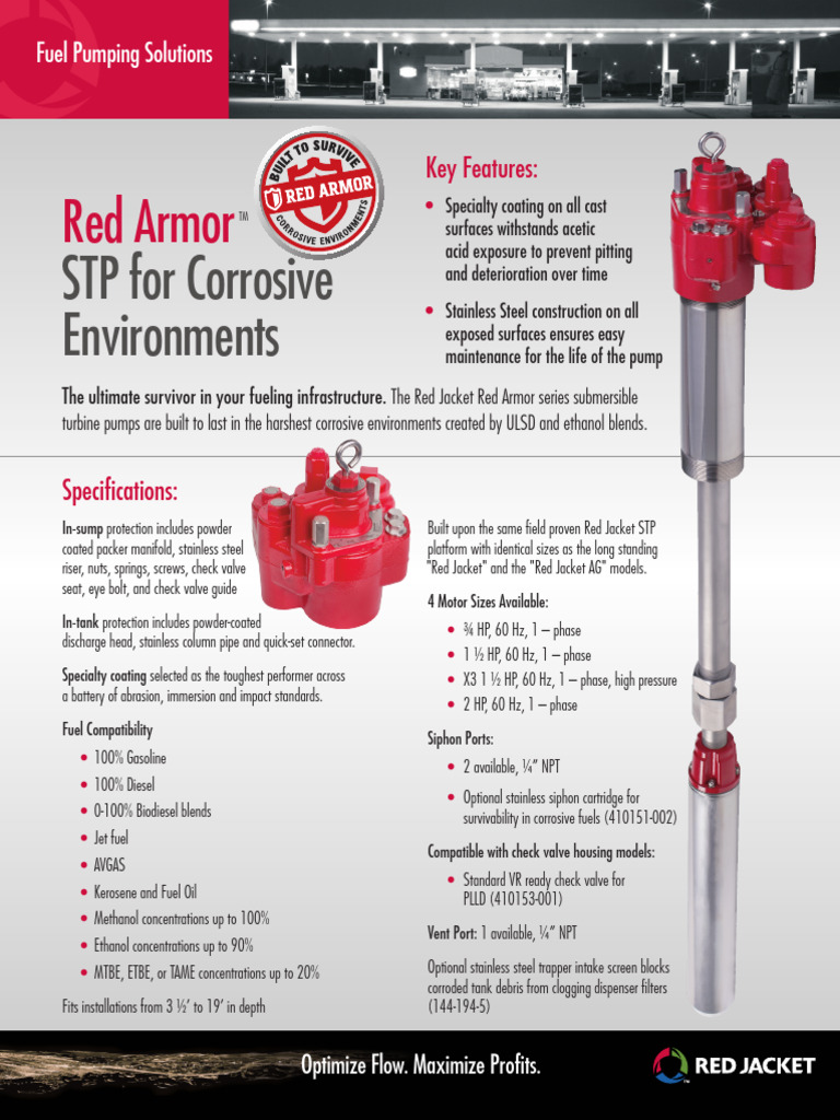 Red Jacket STP Parts & Specs Guide | PDF