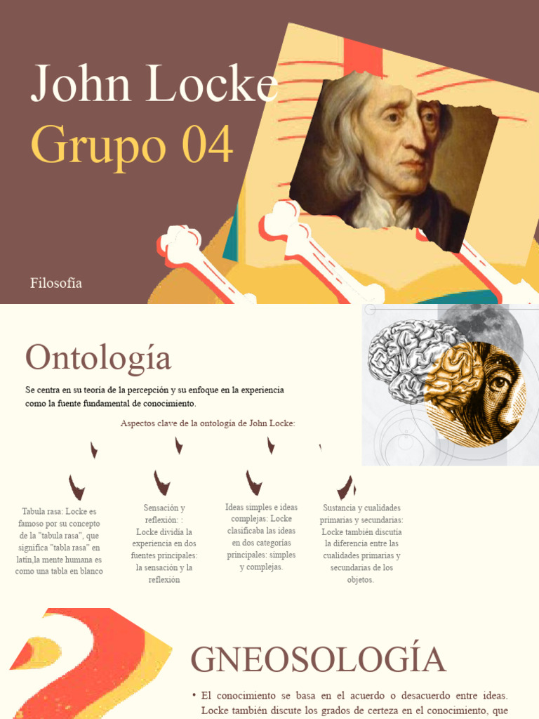 Teoría de Conocimiento y Política de Locke | PDF