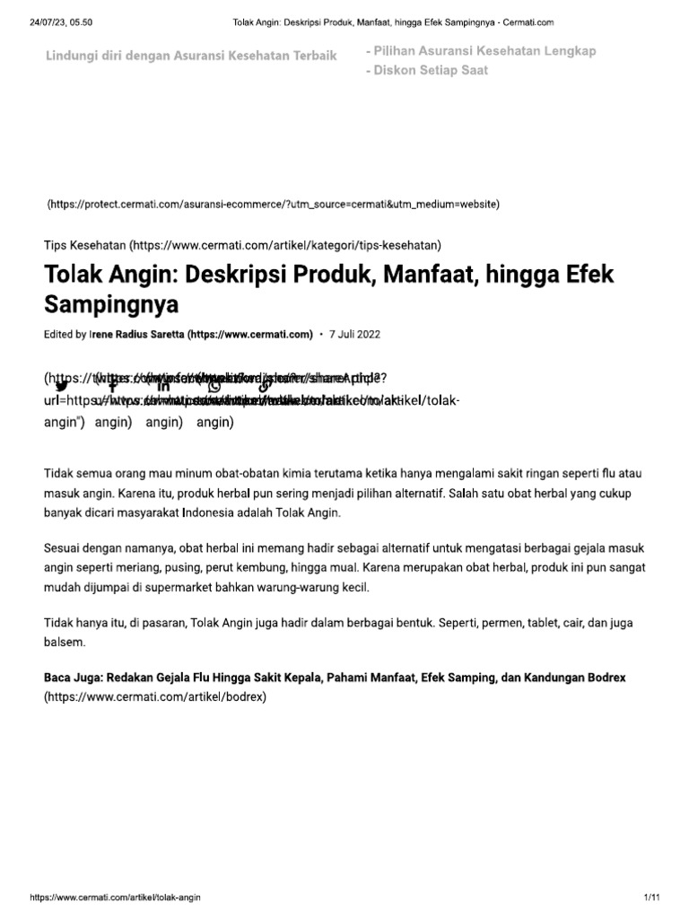 Tolak Angin Pdf