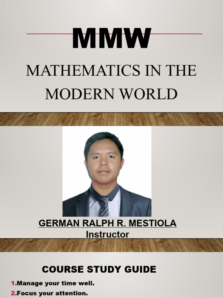 MMW Chapter 1 GH Annotated | PDF | Sequence | Elementary Mathematics MMW Chapter 1 GH Annotated | PDF | Sequence | Elementary Mathematics
