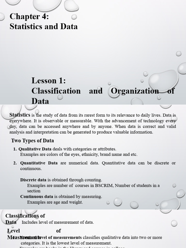 MMW Chapter 4 GH Annotated1 | PDF | Level Of Measurement | Skewness