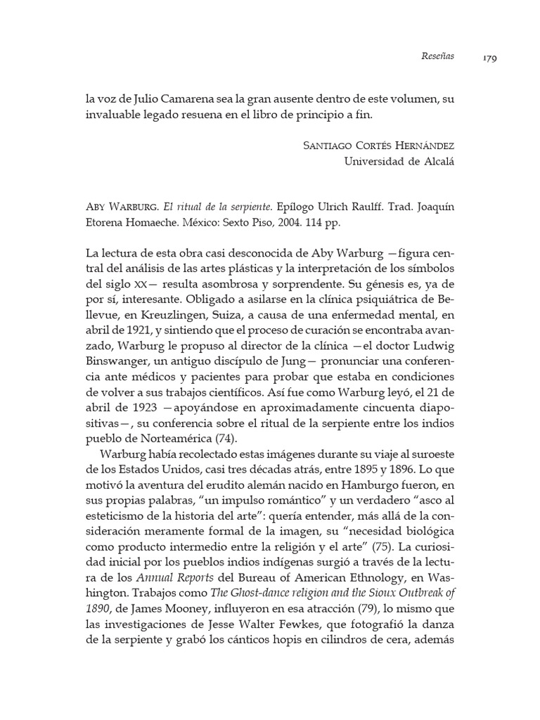 Aby Warburg | PDF