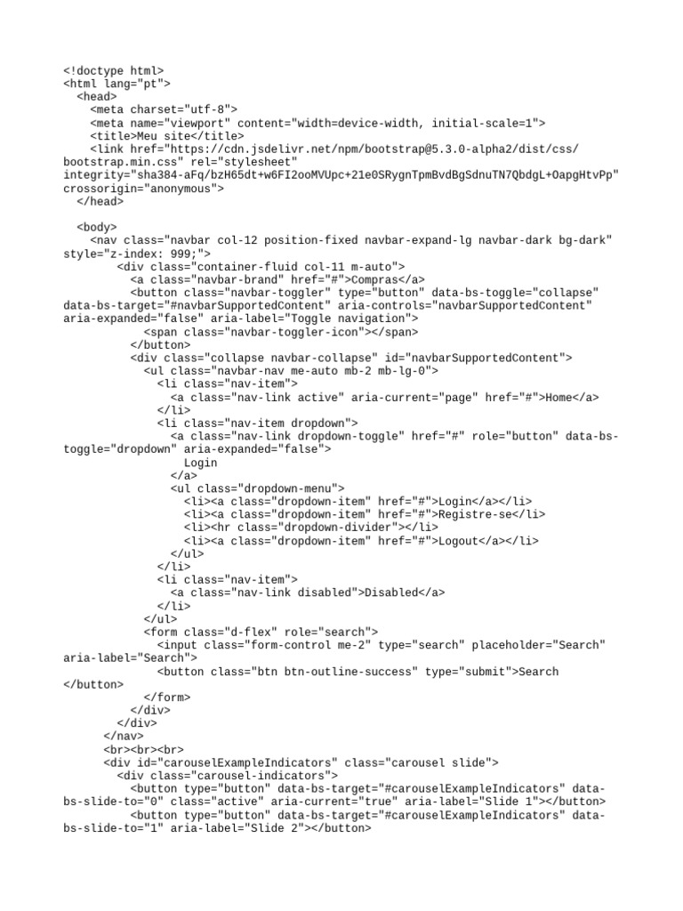 Meu Site | PDF | Business