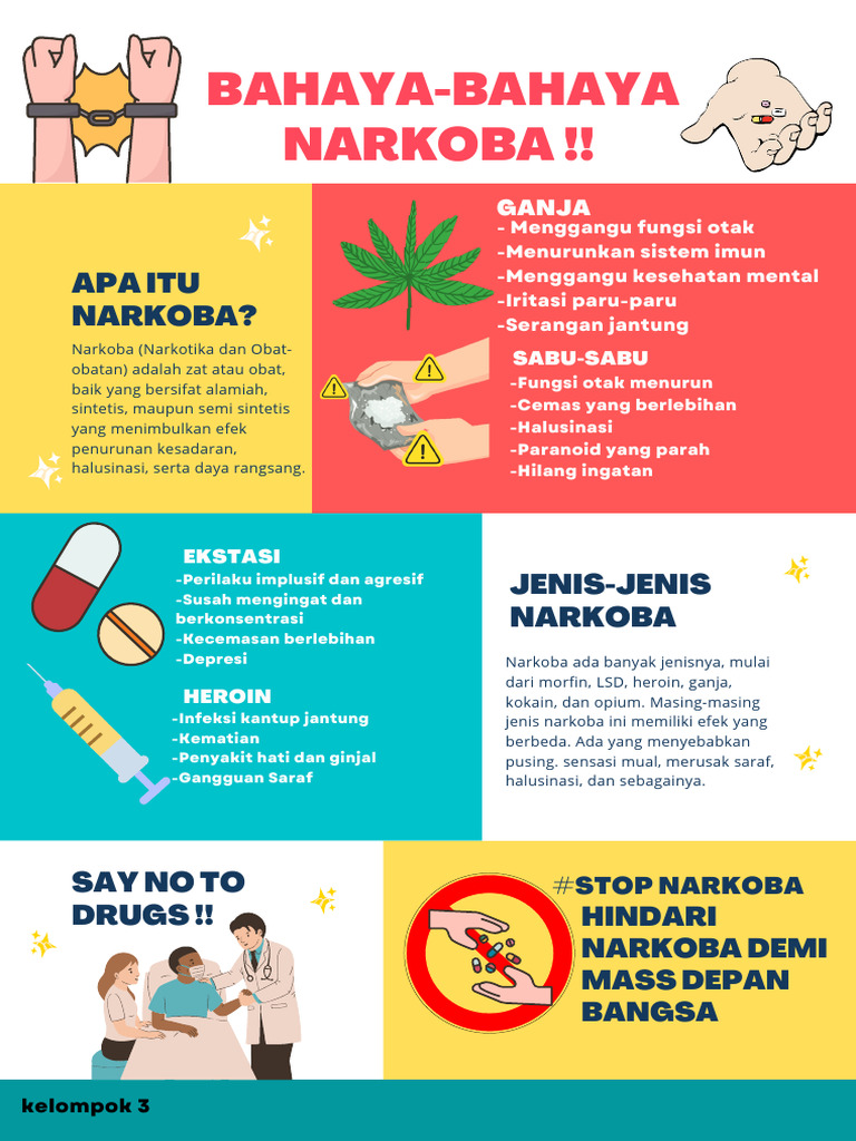 Infografis Bahaya Narkoba | PDF